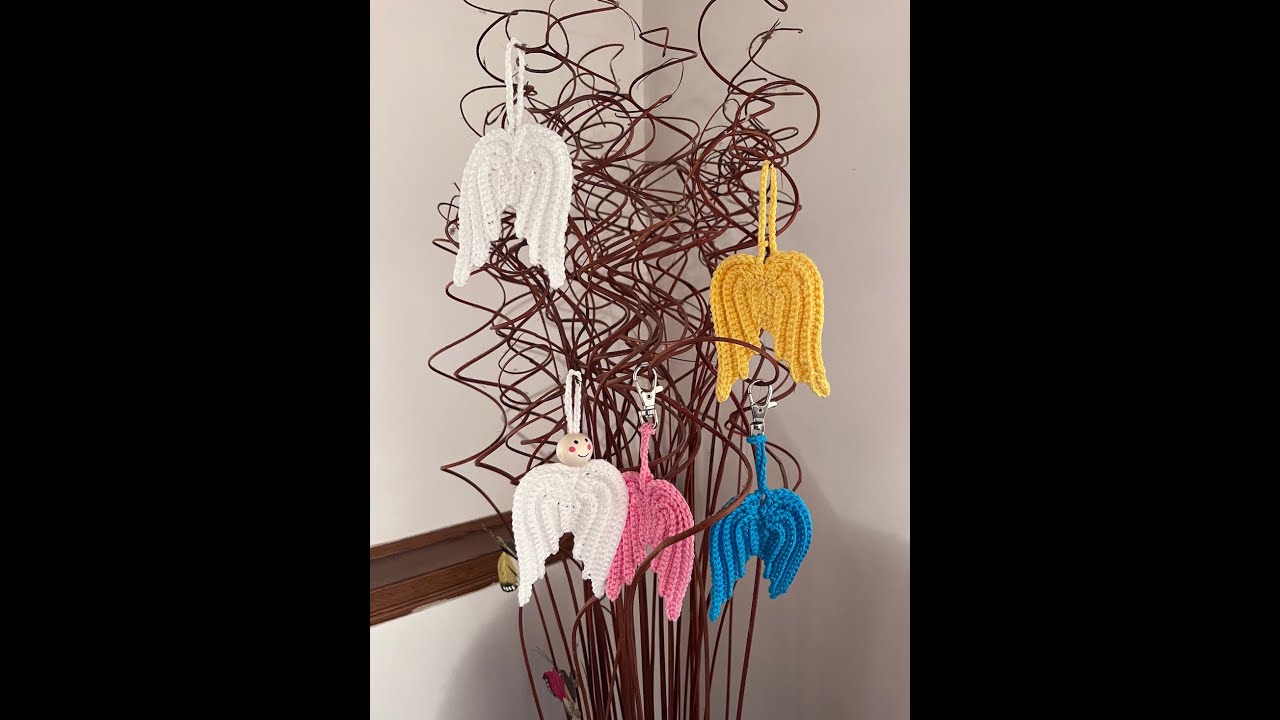 Tuto ailes d'ange au crochet @AlextitiaTutoCrochet - YouTube