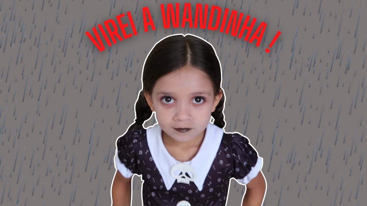 ME TRANSFORMEI NA WANDINHA - Maya Lima - YouTube