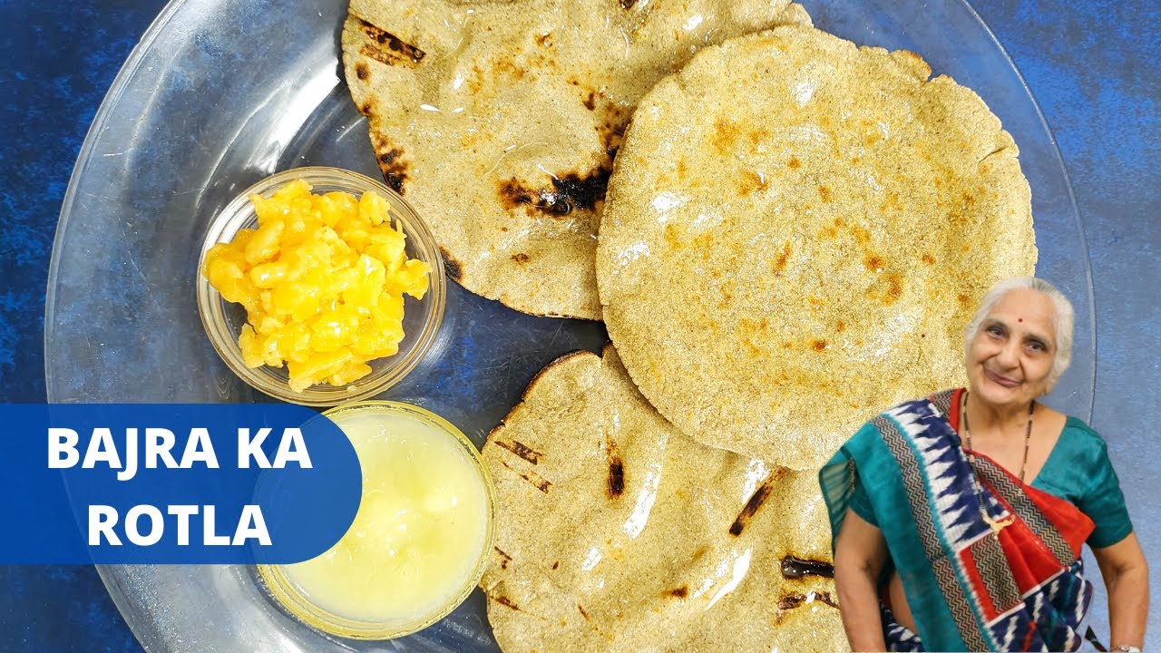 Gujju Ben's Favourite Bajra ka Rotla Recipe I बाजरा का रोटला रेसिपी I ...
