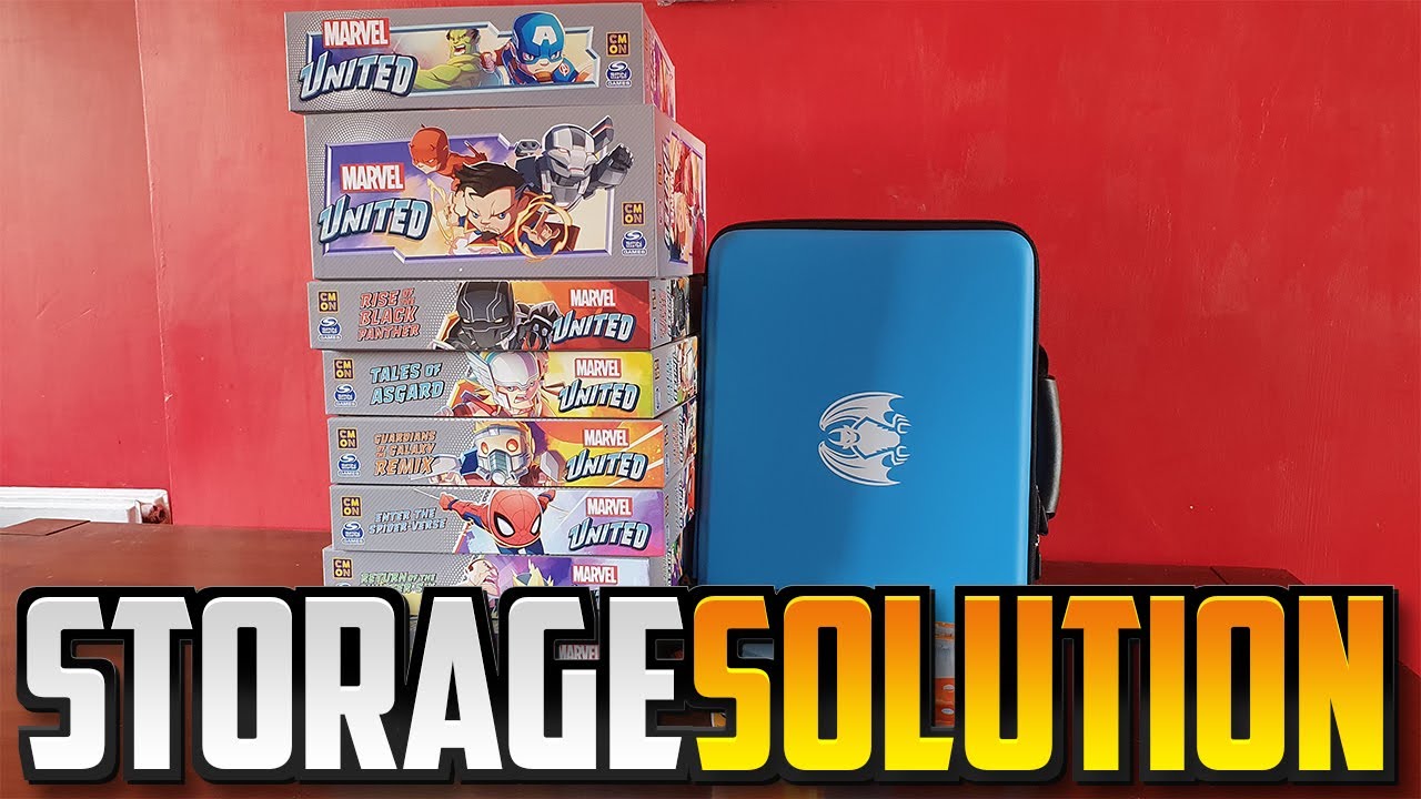 Marvel United All In Storage Solution - YouTube