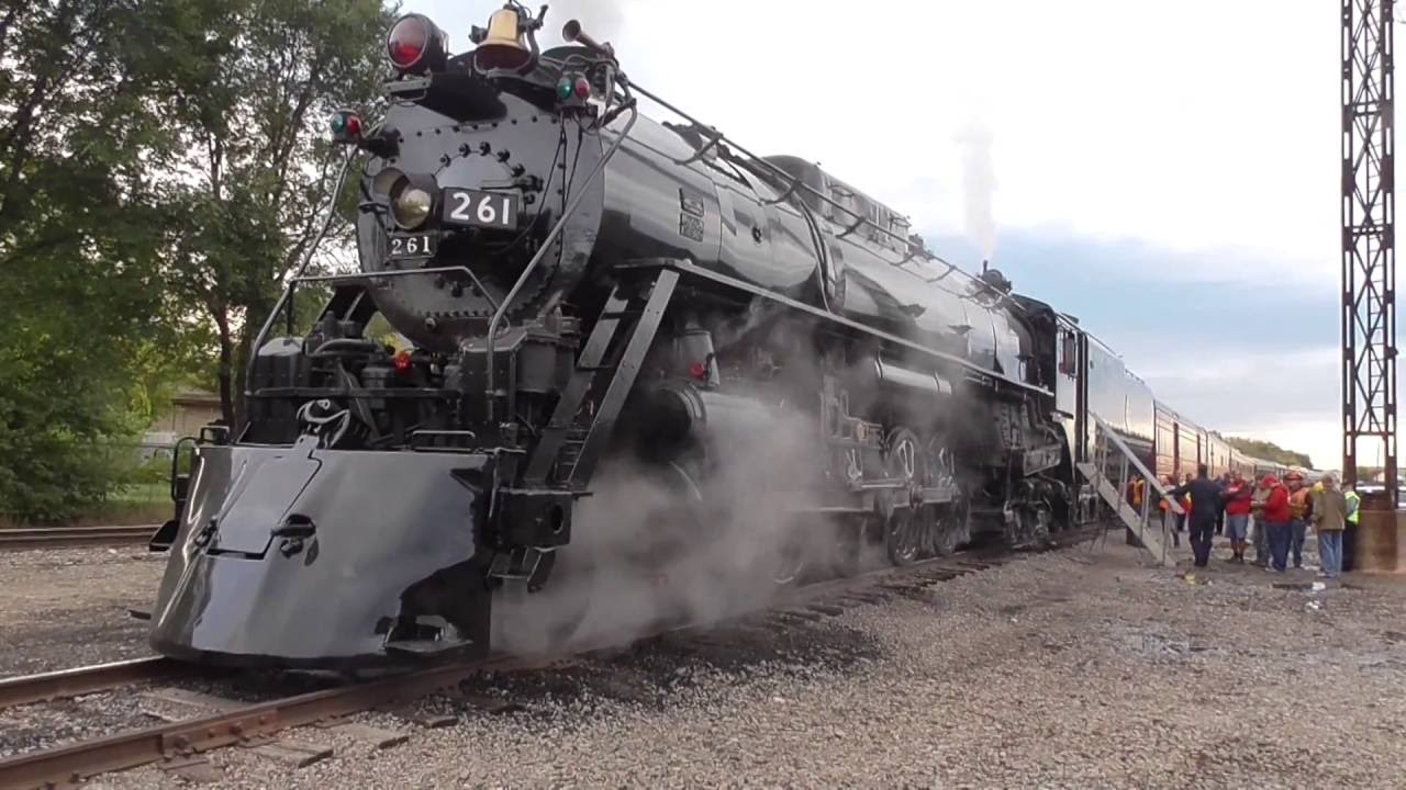 Milwaukee Road #261: Fall Colors, Minneapolis to Glencoe 10/8/16 - YouTube