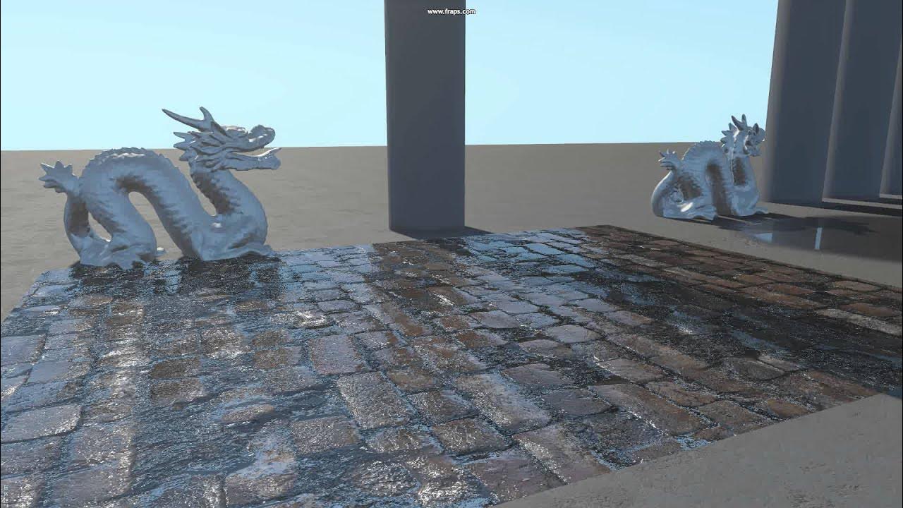 Reflections using parallax corrected prefiltered cubemaps - YouTube