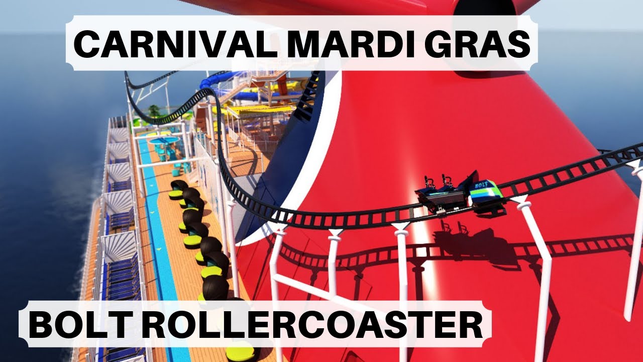 Bolt RollerCoaster Carnival Cruise Line | Cruise Ship RollerCoaster ...