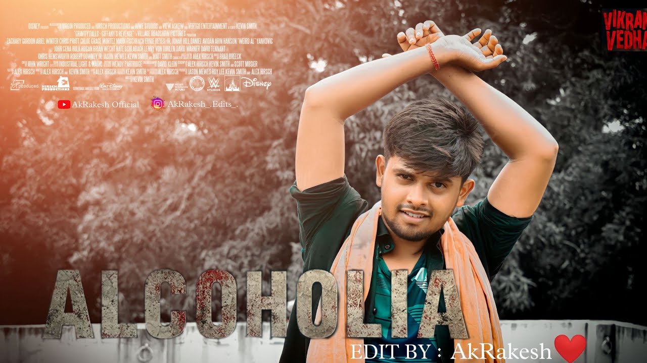 Alcoholia Full Dance Video Song // HrithikRoshan//Vikramvedha2022 - YouTube