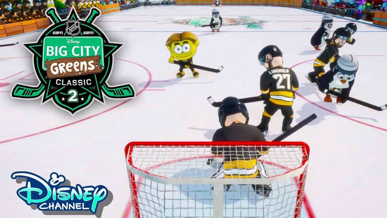 NHL Big City Greens Classic 2 🏒 | NHL - Penguins vs Bruins ...