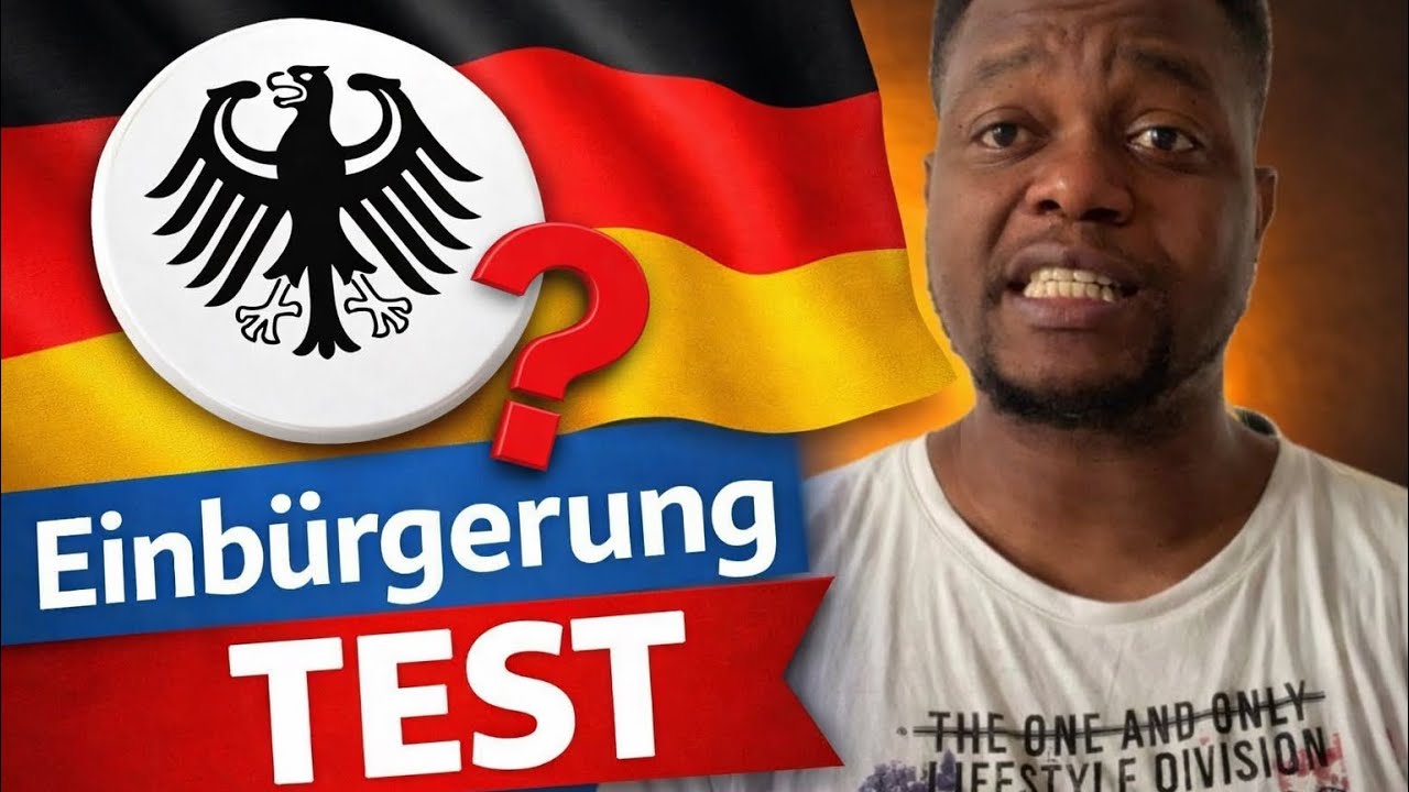 How to pass German Citizenship Test/ Einbürgerung Test - YouTube