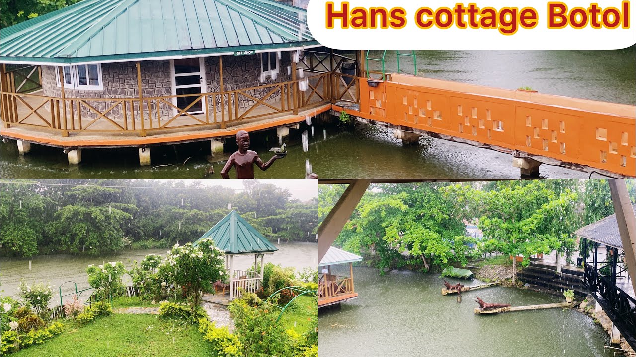 Found the hidden gem in cape coast Ghana || Hans cottage Botel - YouTube