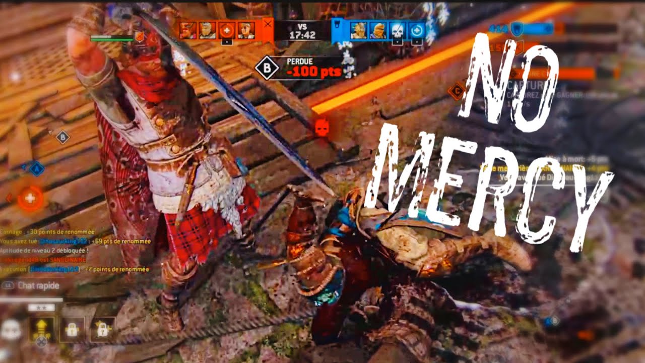 [For Honor] NO MERCY!!! - Highlander Gameplay - YouTube