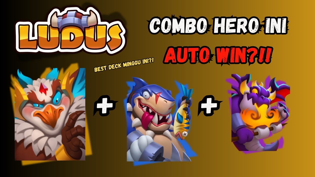COMBO HERO INI AUTO WIN?! LUDUS MERGE INDONESIA - YouTube