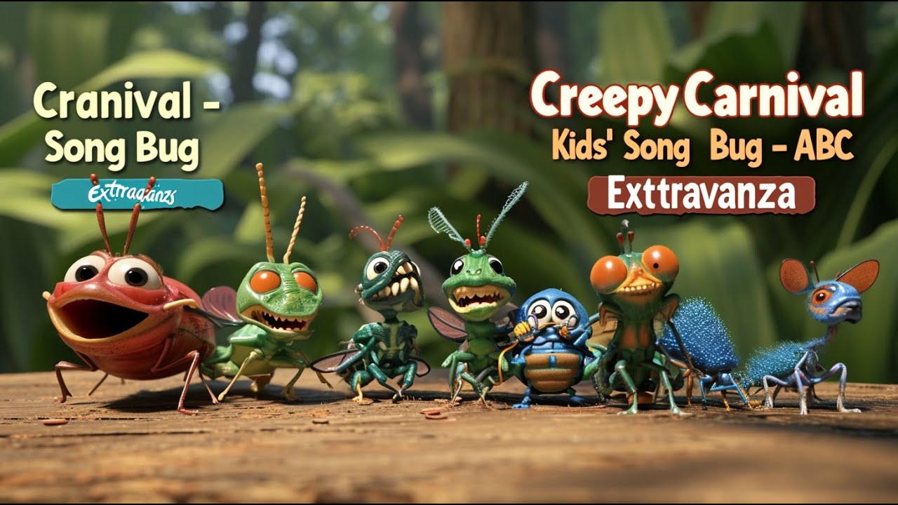 Creepy Crawly Carnival - Kids' ABC Song Bug Extrav - YouTube