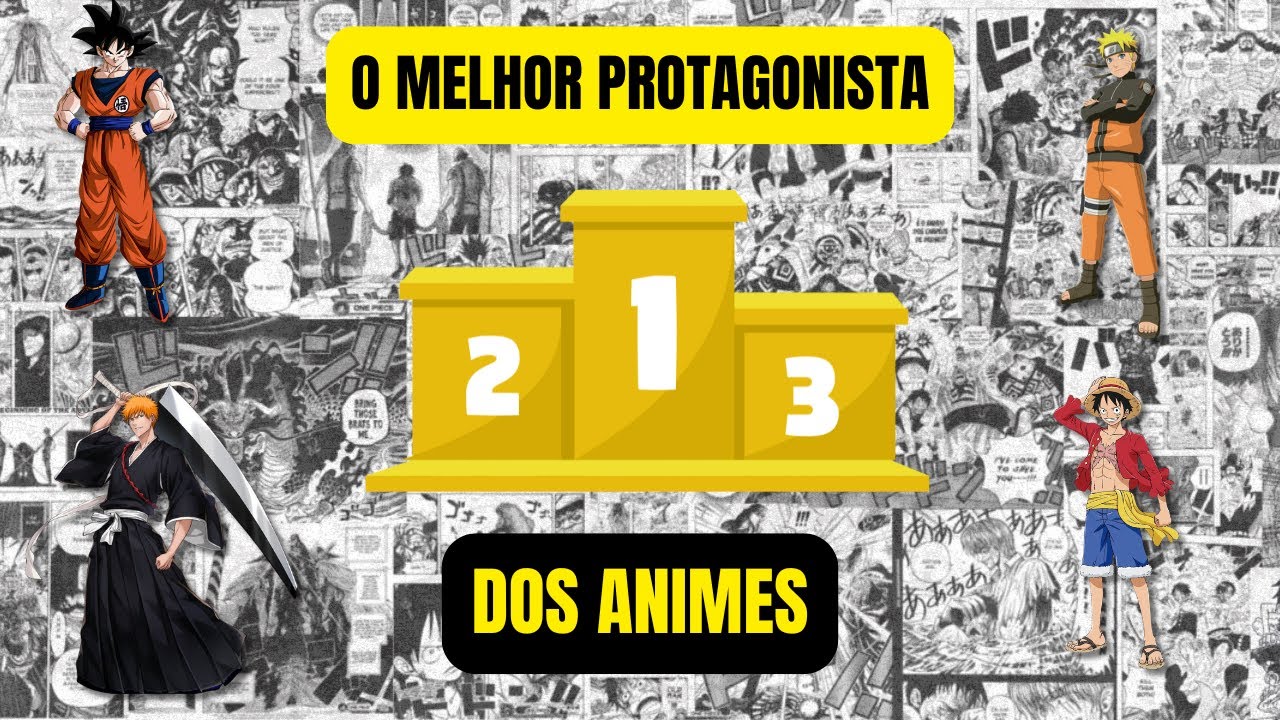 LIGA PRO SAMU: MELHOR PROTAGONISTA DOS ANIMES (tier list) - YouTube