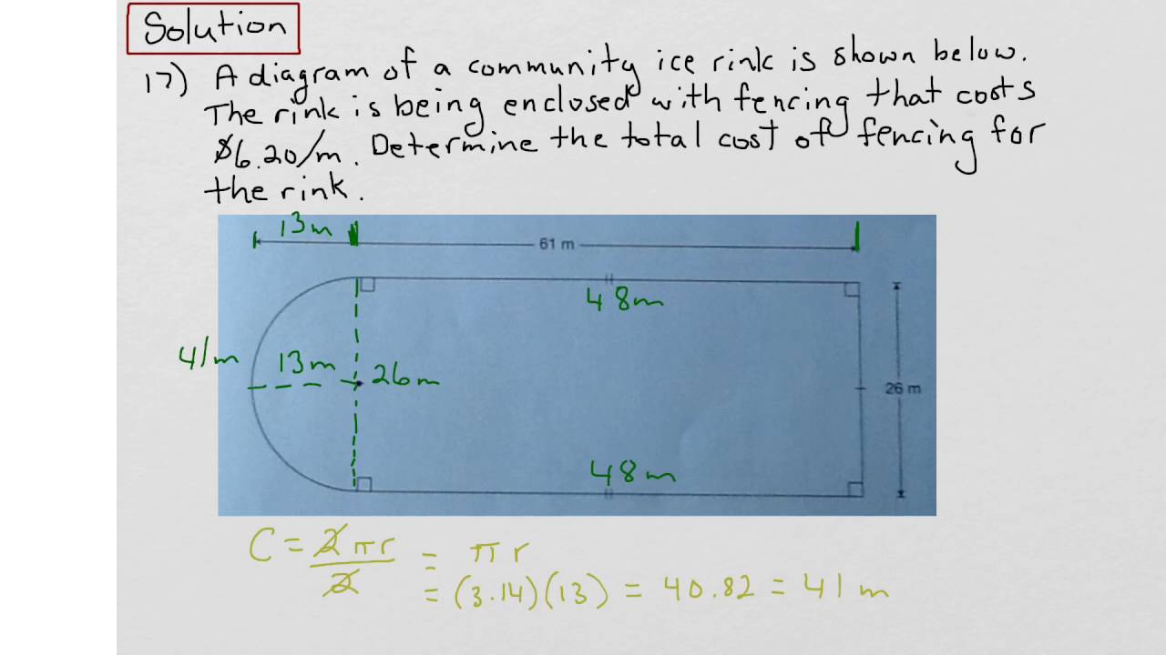EQAO Grade 9 Academic Math 2015 Open Response Question 17 Solution ...