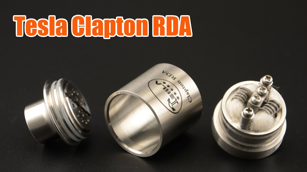 Tesla Clapton RDA unbox and Clapton coil building - YouTube