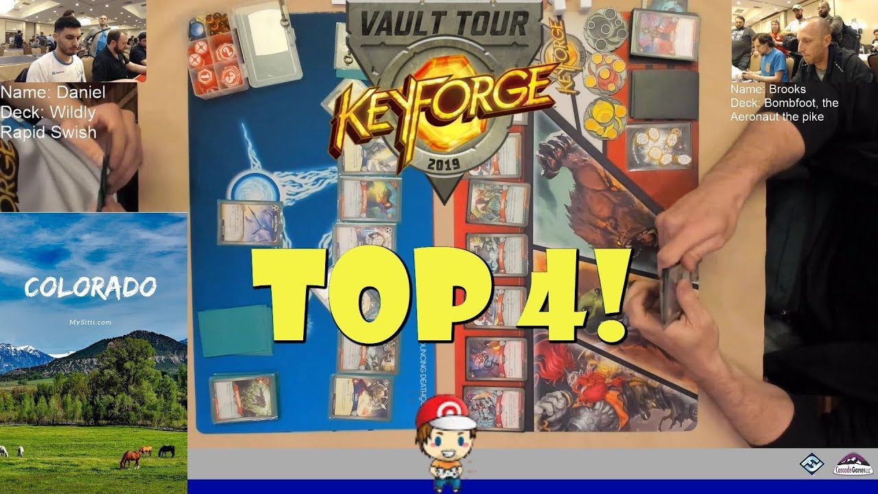 Denver Vault Tour Top 4! (Keyforge Official Tournament) - YouTube