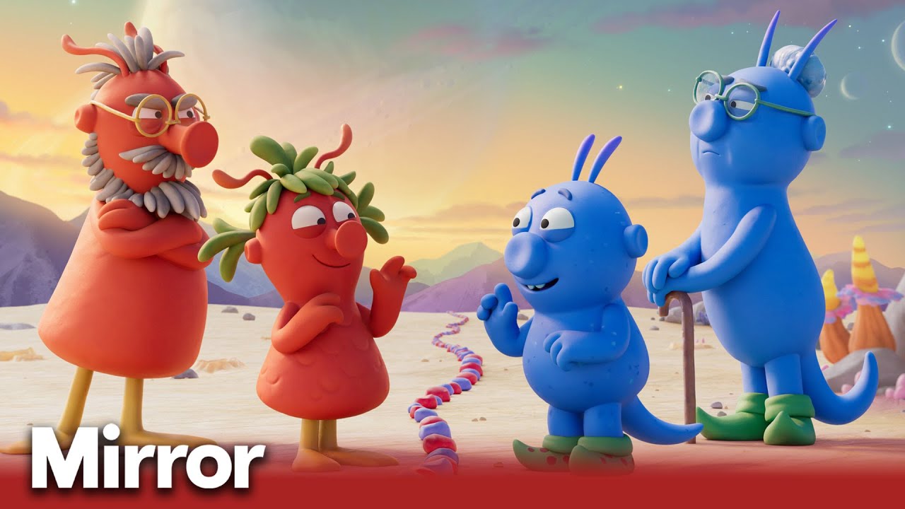 First look at The Smeds and The Smoos Christmas animation - YouTube