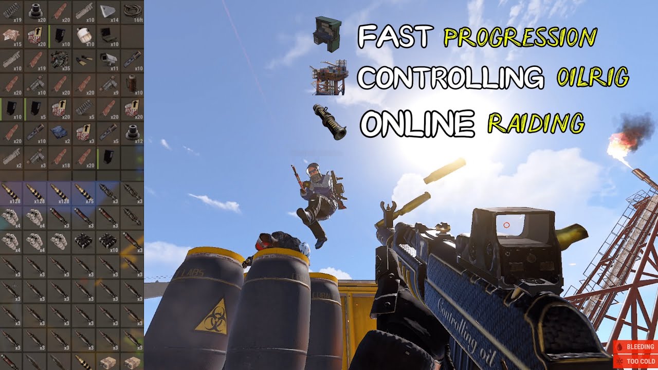 35,000+ HOUR TEAM vs OFFICIAL RUST - Rust Movie - YouTube