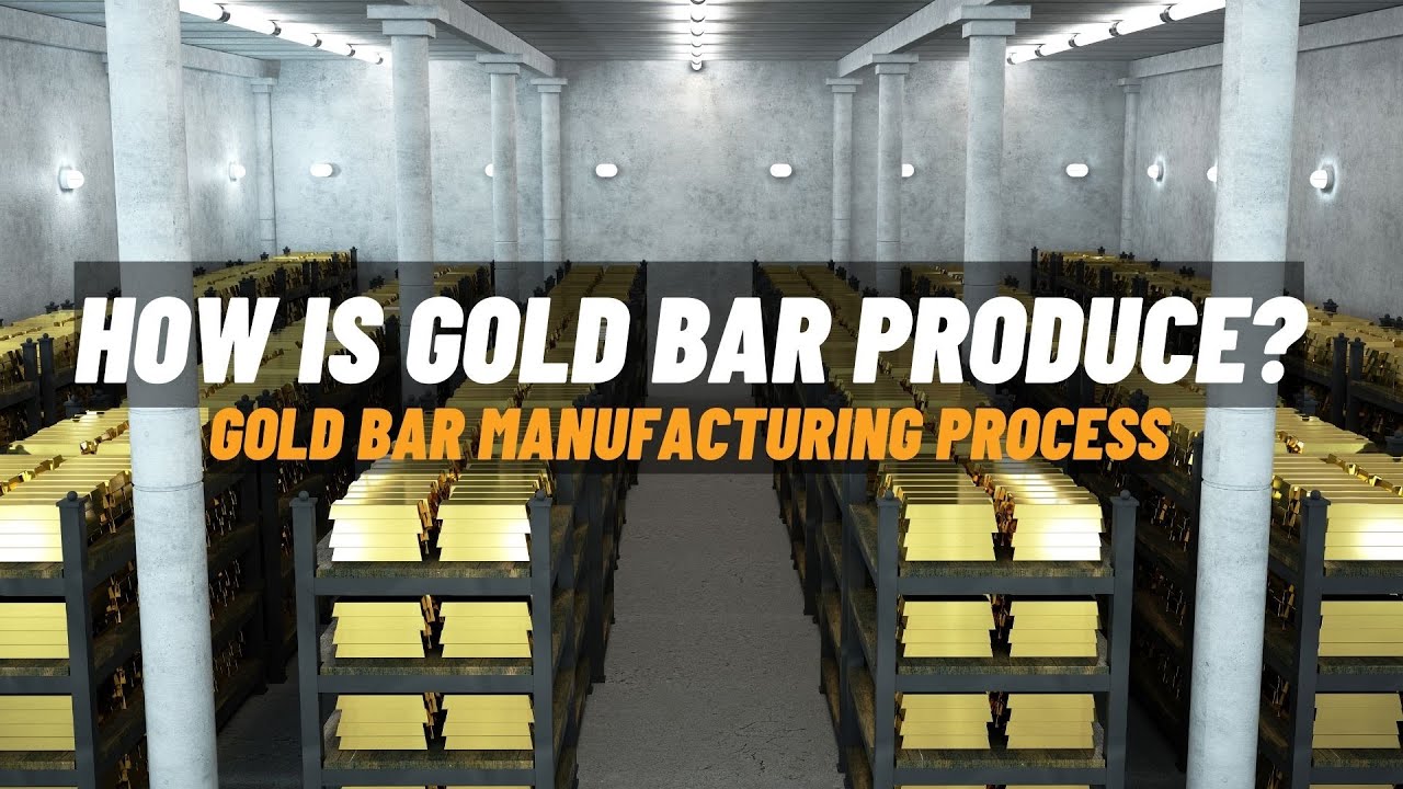 How is gold bar produce? Gold Bar Manufacturing Process! - YouTube