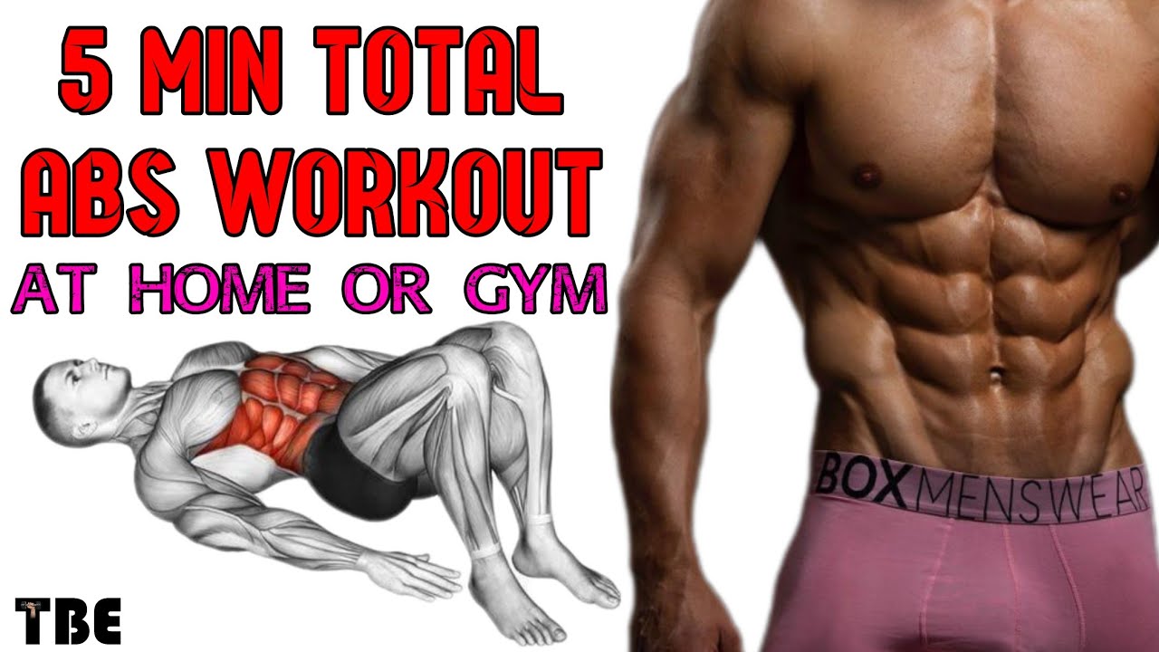 5 MIN TOTAL ABS WORKOUT | #abs workout at home | abdominal - YouTube