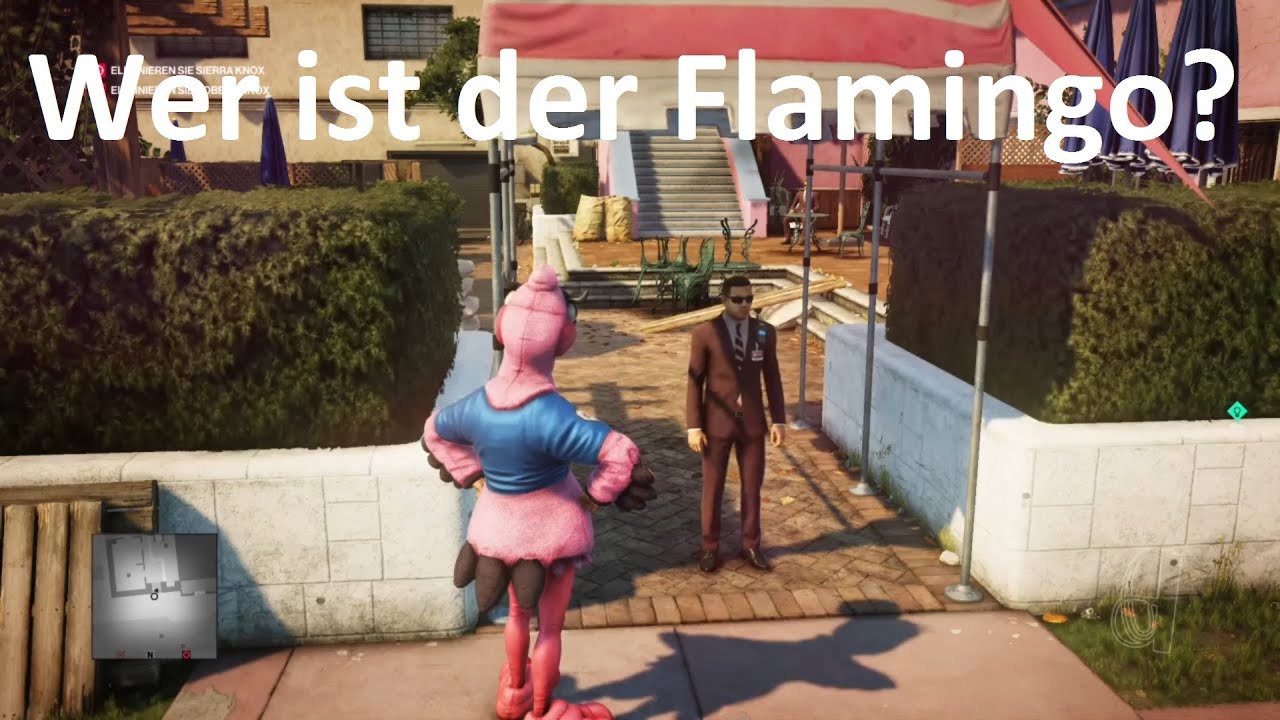 Hitman 2 PS4 Die Ziellinie Agent 47 Undercover als Flamingo PS Plus ...