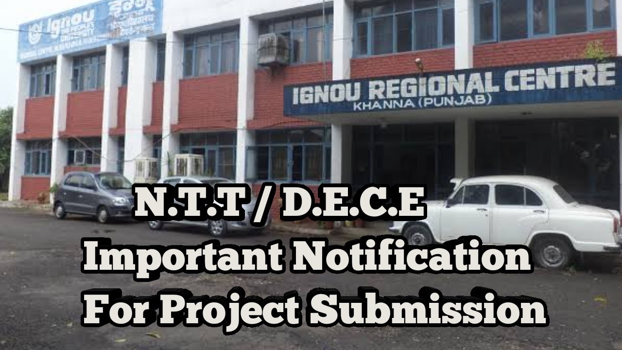 NTT/DECE Project Submissions Notification - YouTube