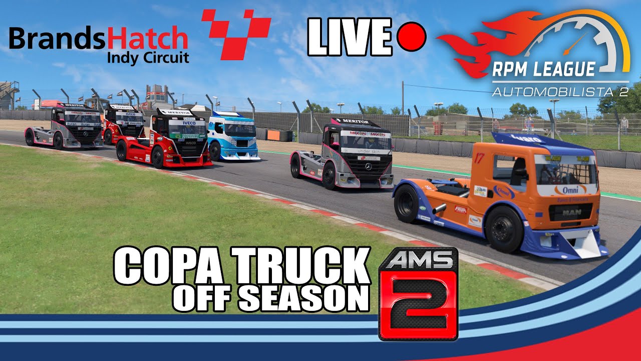 AMS2 | RPM Copa Trucks | Off-Season | Brands Hatch Indy - YouTube