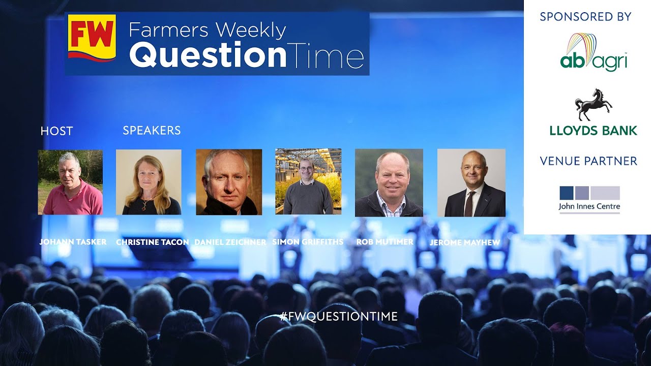 Farmers Weekly Question Time at John Innes Centre - YouTube