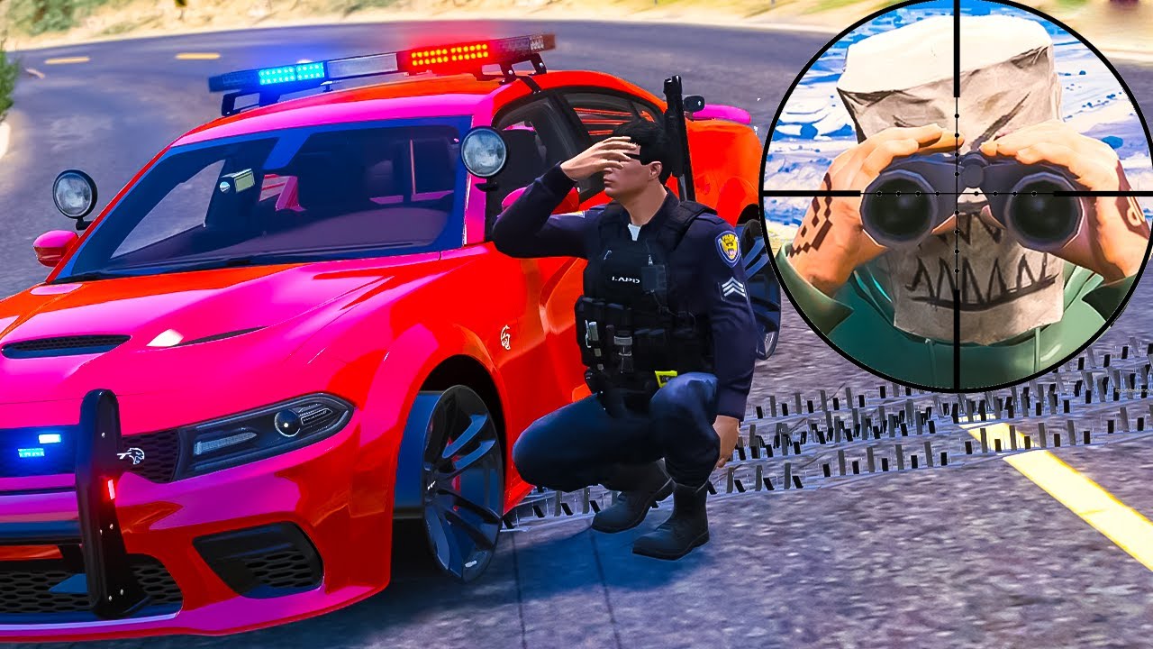 Spike Stripe EVERY Cop i SEE | GTA 5 RP - YouTube