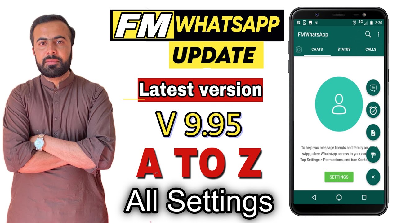 Fm whatsapp v9.95 A to Z all setting | fm whatsapp setting and features ...