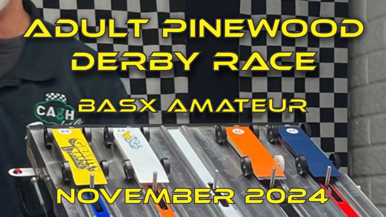 APR adult Pinewood Derby Race - YouTube