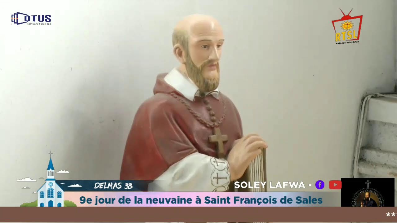 9e Jour de la Neuvaine à Saint François de Sales (Chapelle Delmas 33 ...