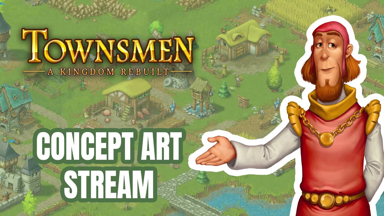Townsmen - Concept Art // HandyGames Live - YouTube