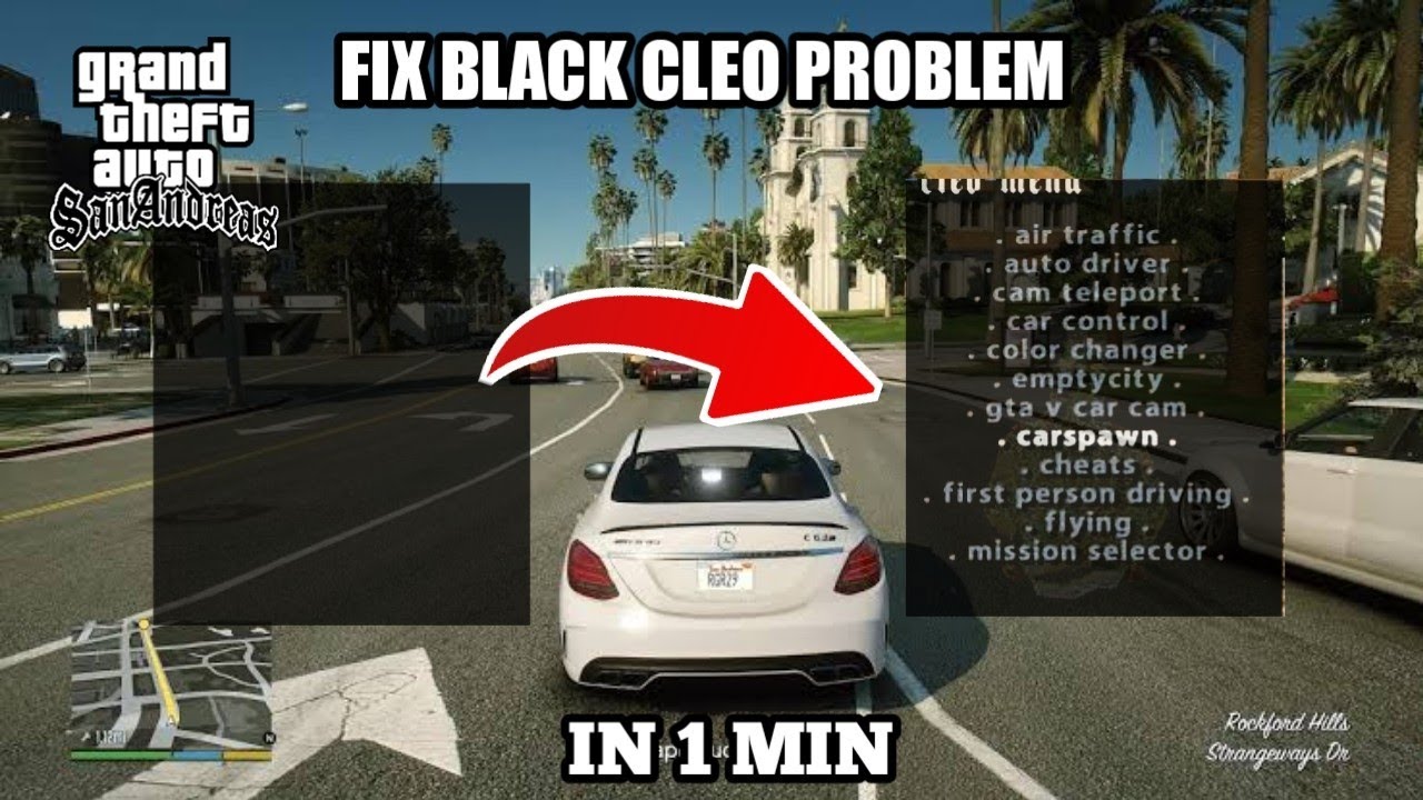 How to Fix Black Cleo Scripts Problem GTA SA Android | All Devices Support 2023 - YouTube