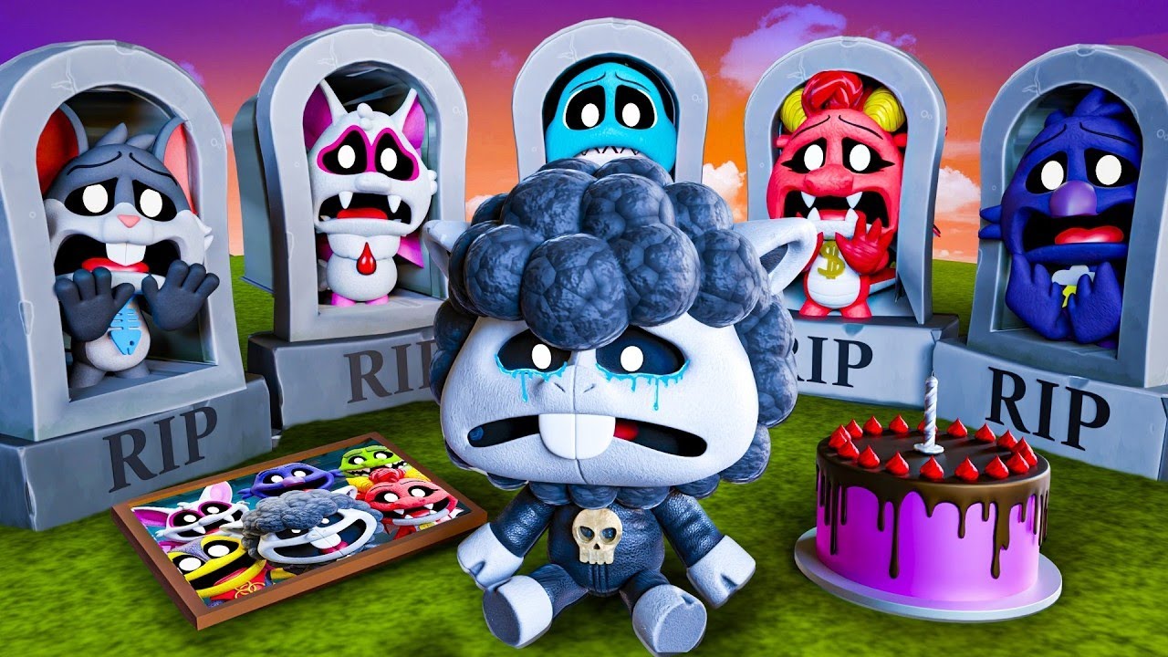 D.E.P LOS NIGHTMARE CRITTERS! Poppy Playtime 4 Animación - YouTube
