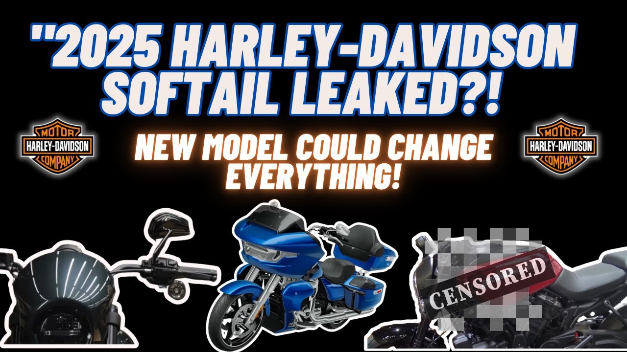 "2025 Harley-Davidson Softail LEAKED?! New Model Could Change ...