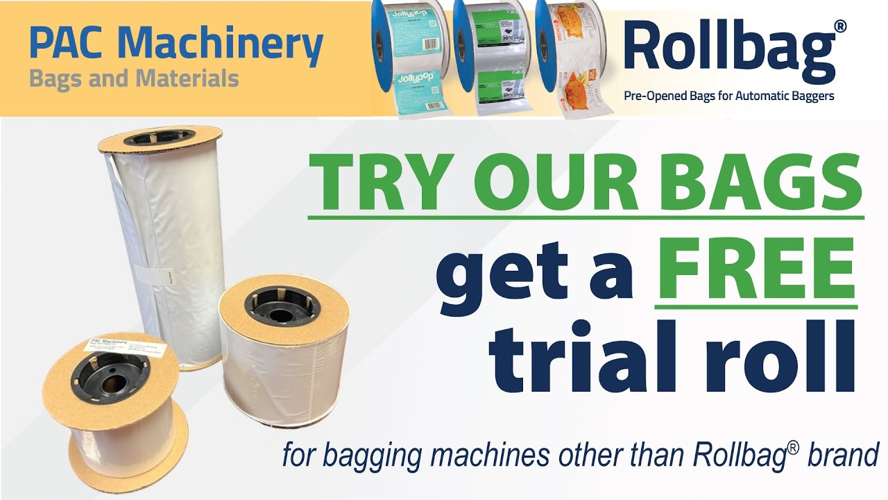 Sample our bags on your competitive bagger model - YouTube