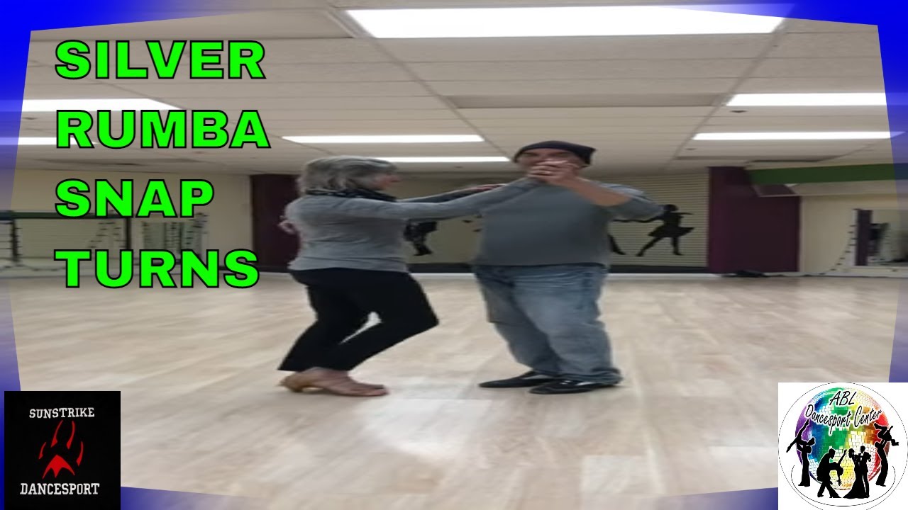 Silver Rumba Snap Turns - YouTube