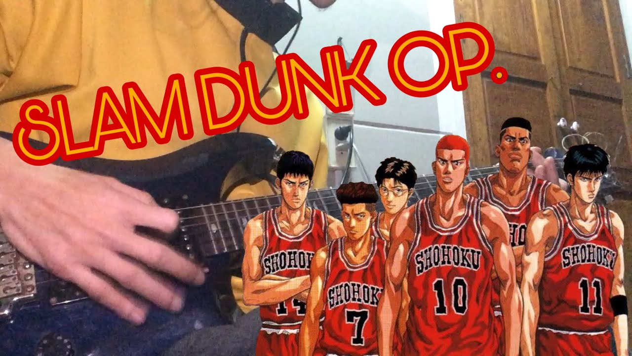 Slam dunk OP - Kimi ga suki da to sakebitai - Naksila (Guitar cover ...