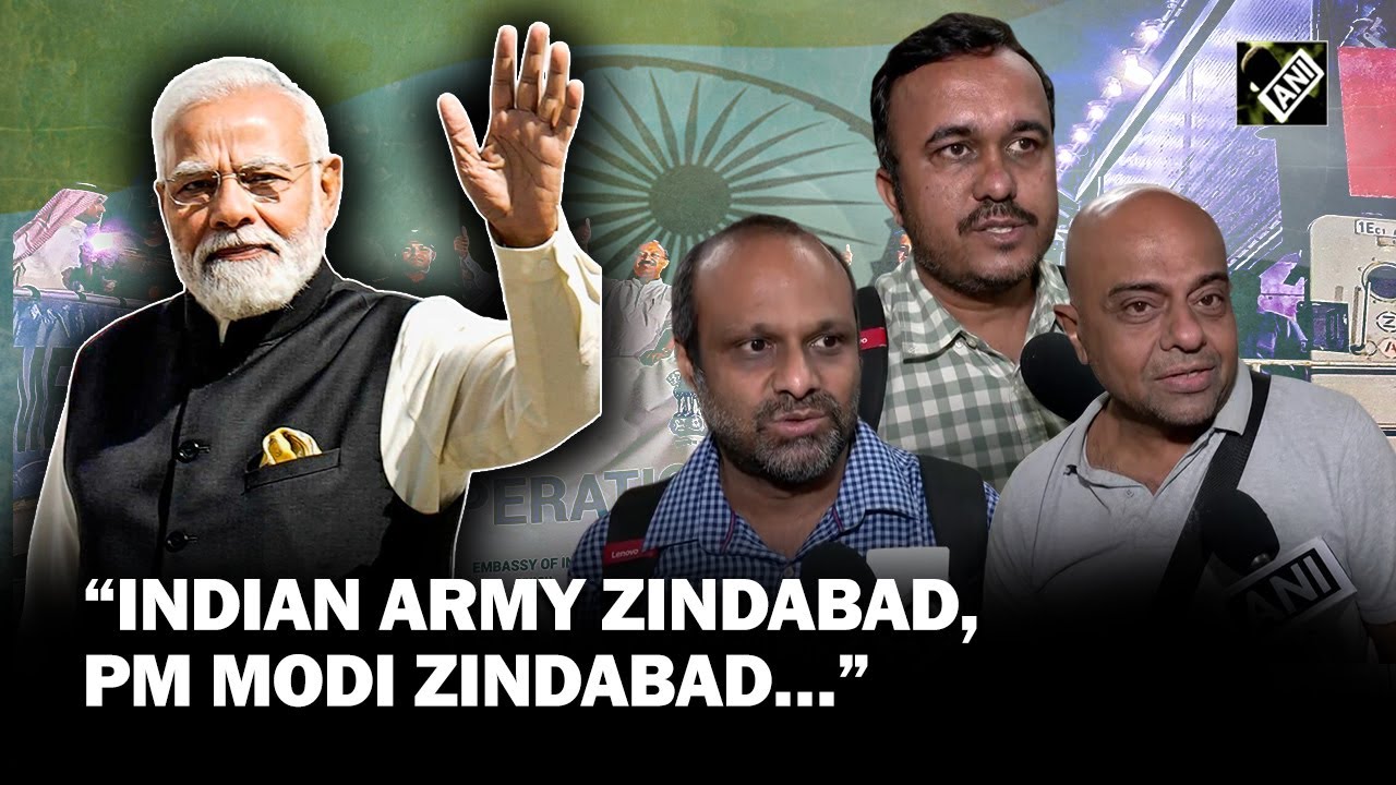 “Indian Army Zindabad, PM Modi Zindabad…” First batch of rescued ...