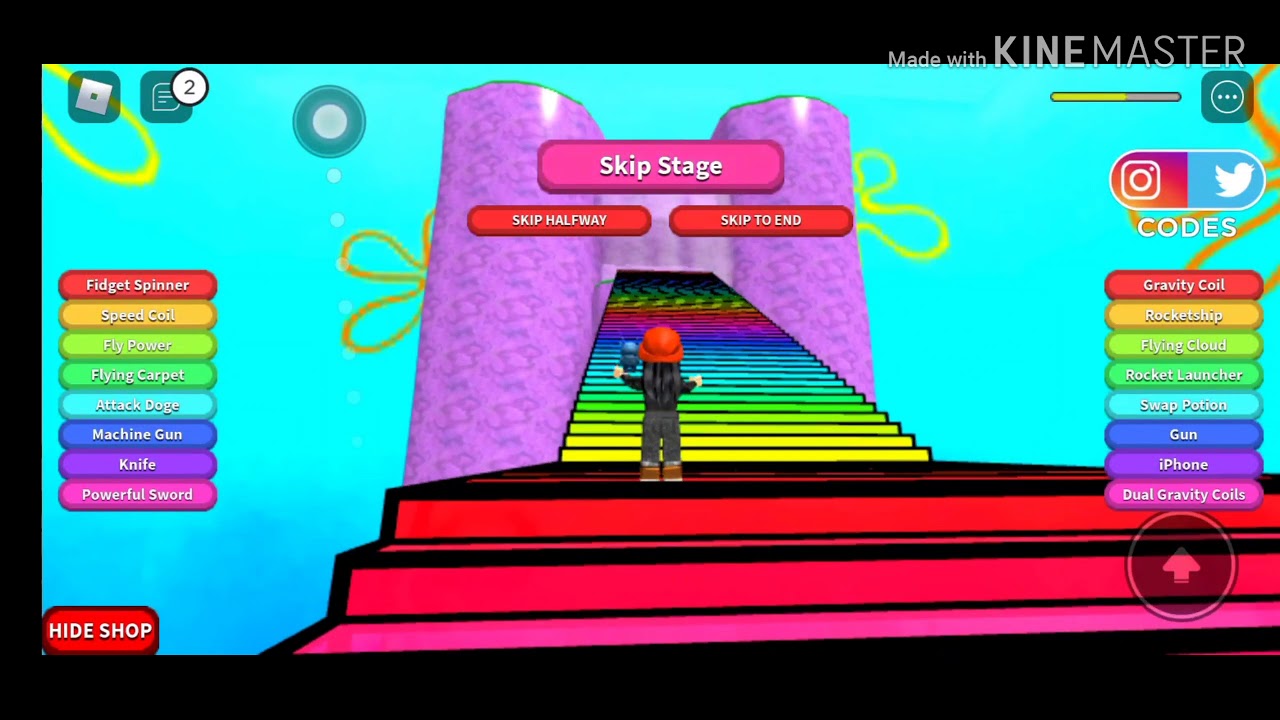 Roblox game ice cream obby - YouTube