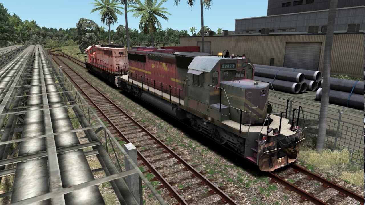 Ligando uma SD40-2 RFFSA colocando no ponto 8. - YouTube