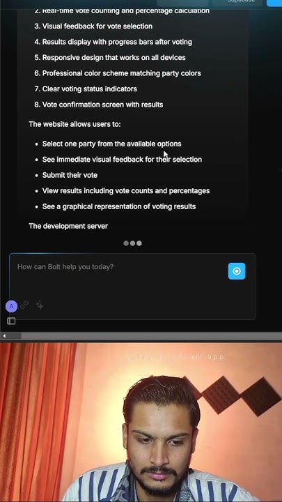 Creating an complete reactjs website using AI. #interview #coding # ...