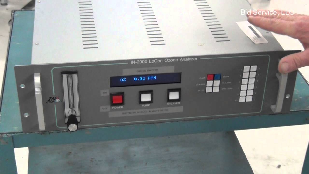 Astex AX8403A Ozone Generator #59670 - YouTube