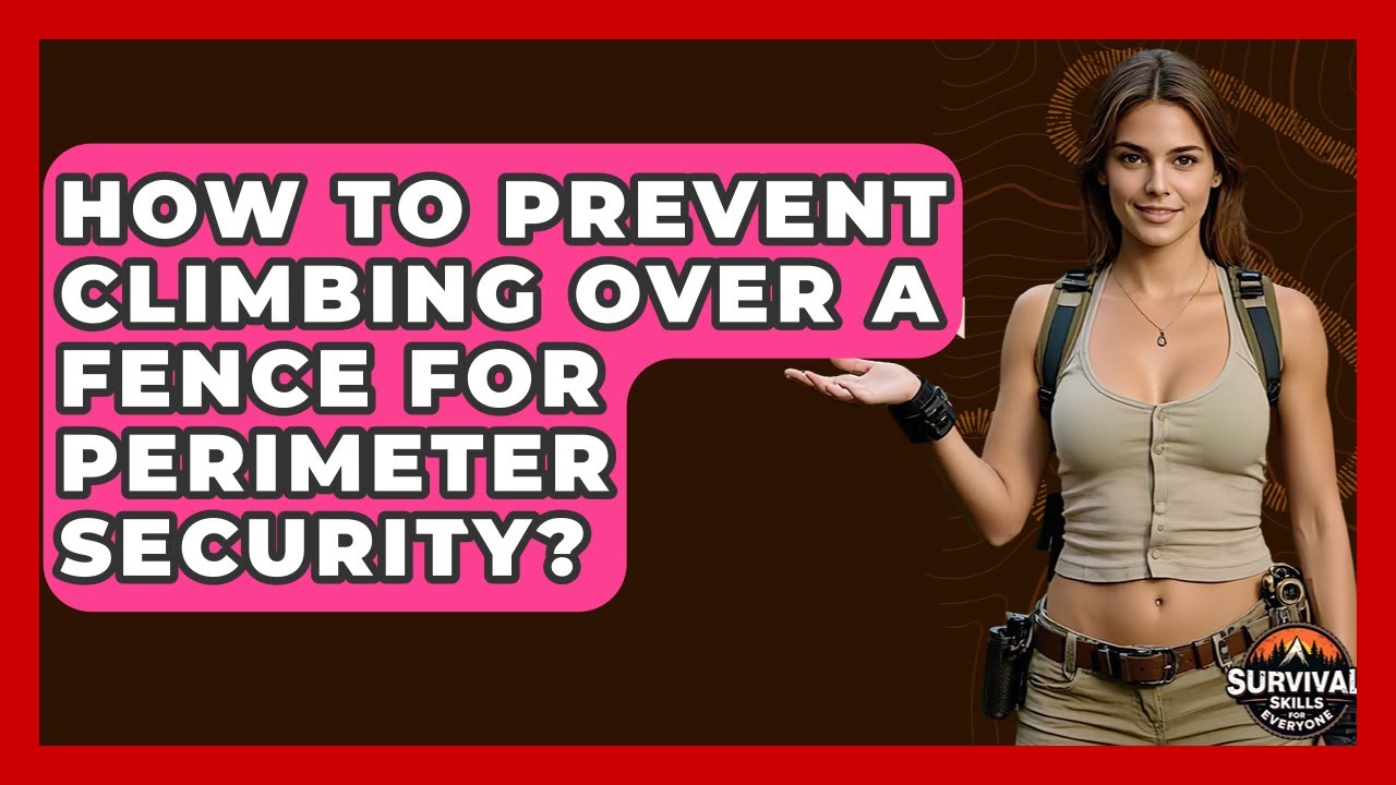 How To Prevent Climbing Over A Fence For Perimeter Security? - Survival ...