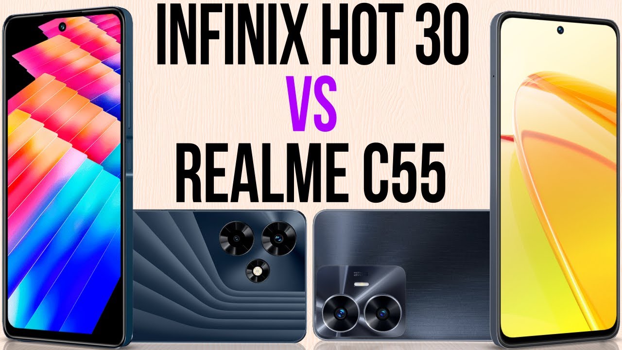 Infinix Hot 30 vs realme C55 (Comparativo & Preços) - YouTube