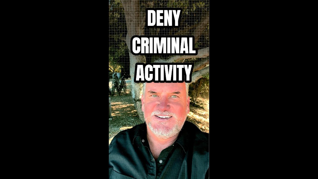 🔷 Deny Criminal Activity | Deny Access | Deny with Methods | Deny with ...