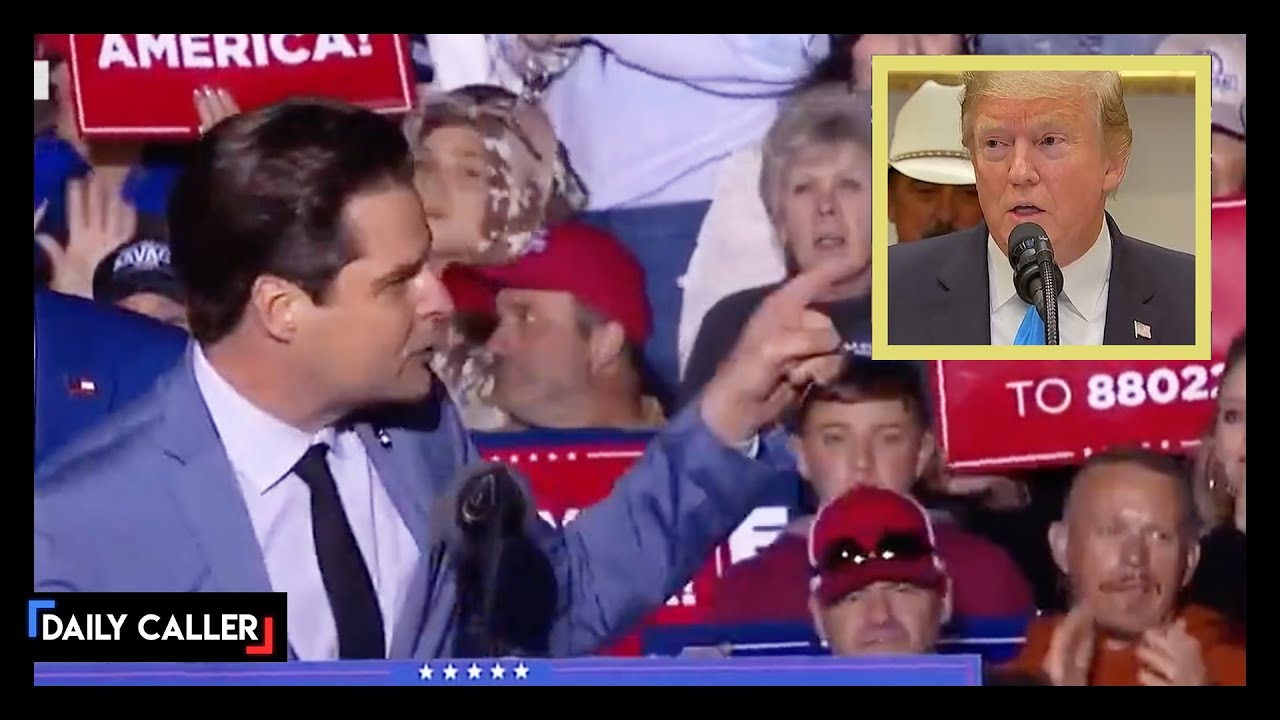 Matt Gaetz Vows To Nominate Trump As House Speaker If Republicans Win ...