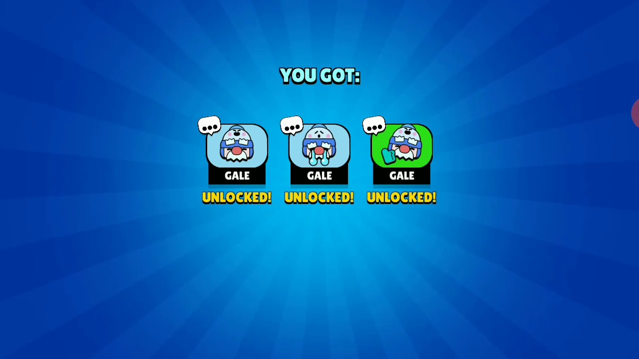 I Got 3 gale pins in a one pin pack!!#viral #brawlstars - YouTube