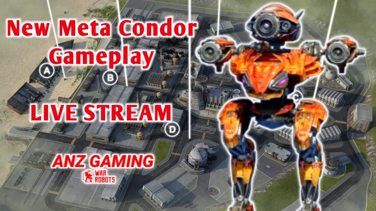 war robots bots condor is beast boy condor gameplay - YouTube