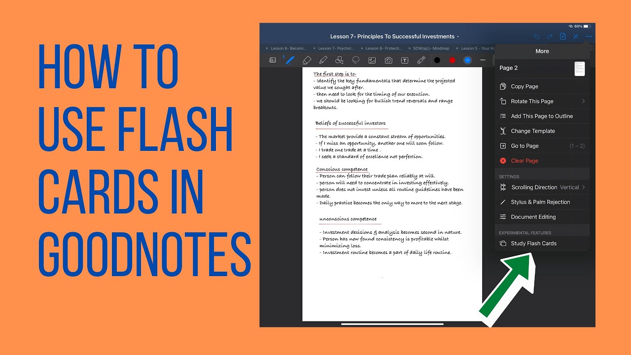 How To Use Flash Cards In GoodNotes App Flash Cards GoodNotes How To Use Flash Cards In GoodNotes App Flash Cards GoodNotes