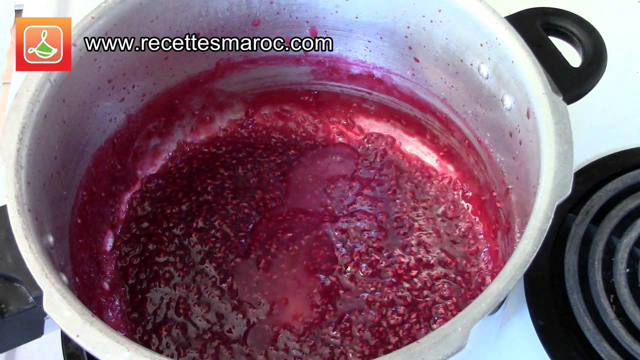 Comment Préparer la Confiture aux Framboises - How to Prepare Raspberry ...